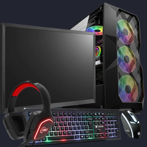 PC Gamer Completo com Monitor, Teclado, Mouse e Headset | StudioPC