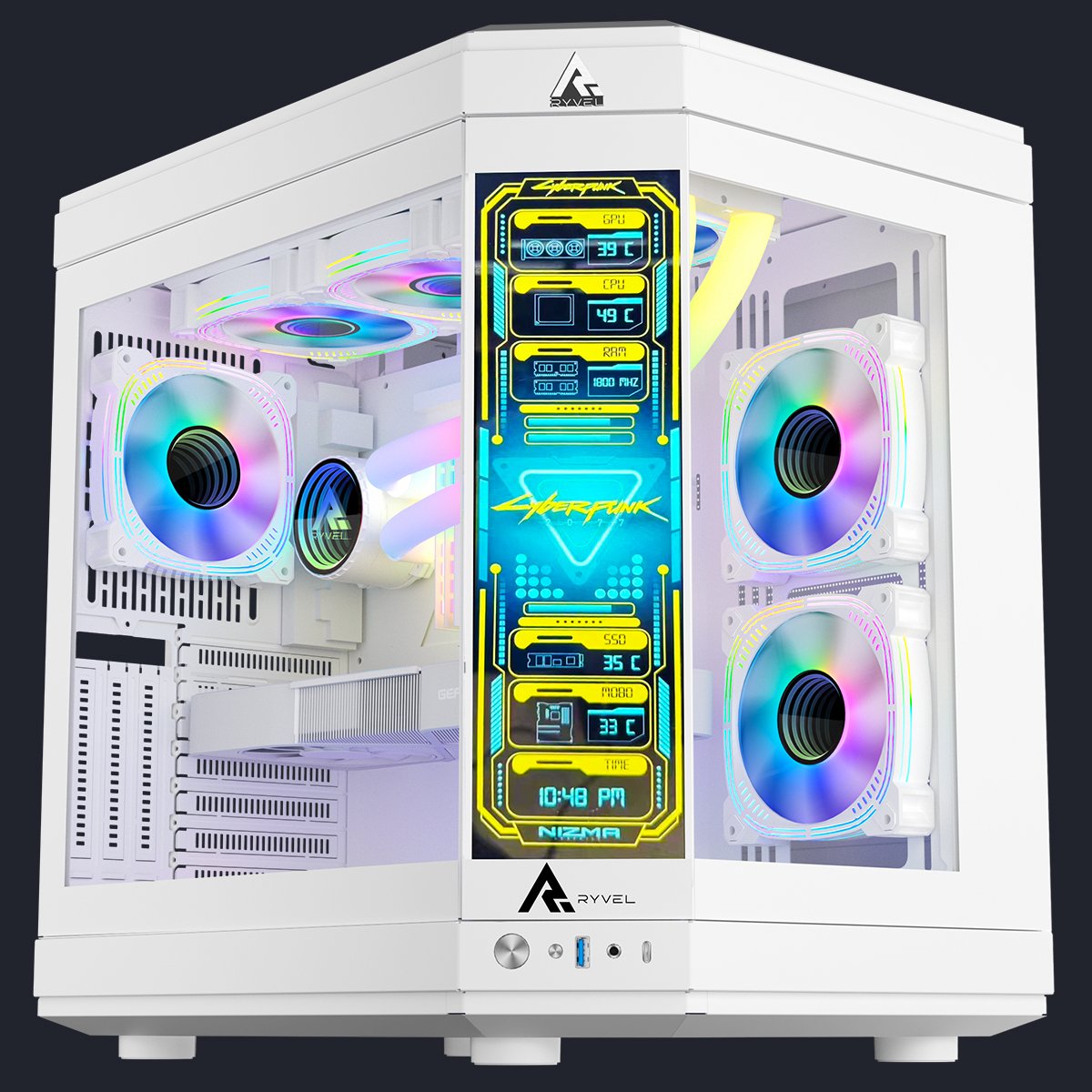 Gabinete Gamer Aquario barato você encontra aqui na StudioPc | StudioPC