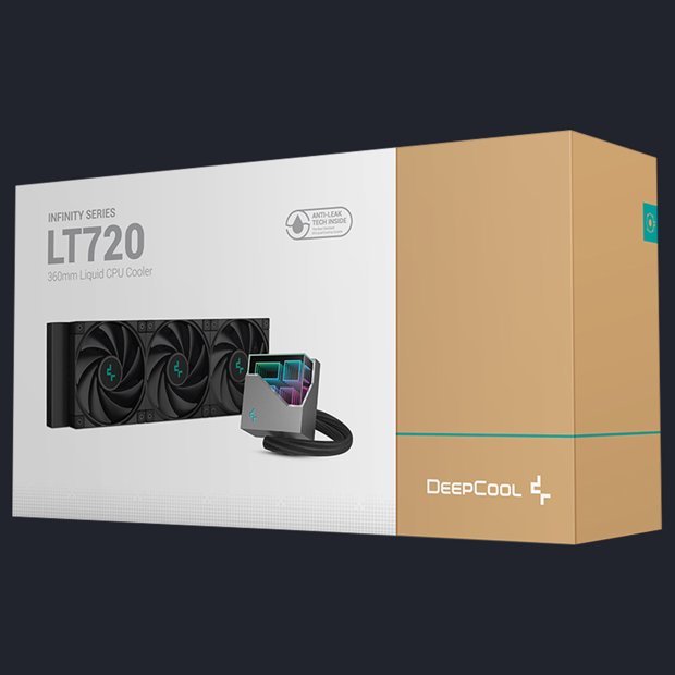 Water Cooler LT720 ARGB 360mm Deepcool - Preto - R-LT720-BKAMNF-G-1 ...