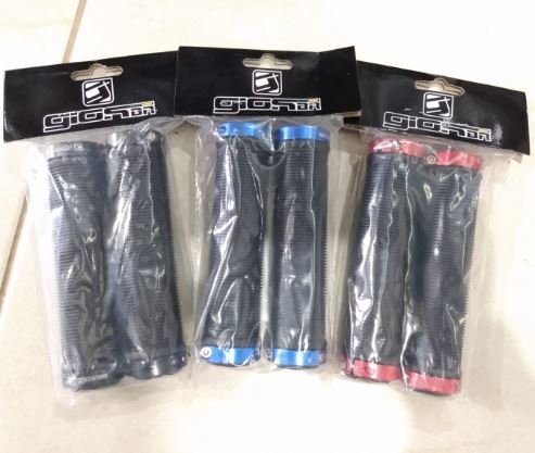 MANOPLA GIOSBR GI-151A 130MM MTB PTO C/ 2 BRACADEIRAS | Elos Bike