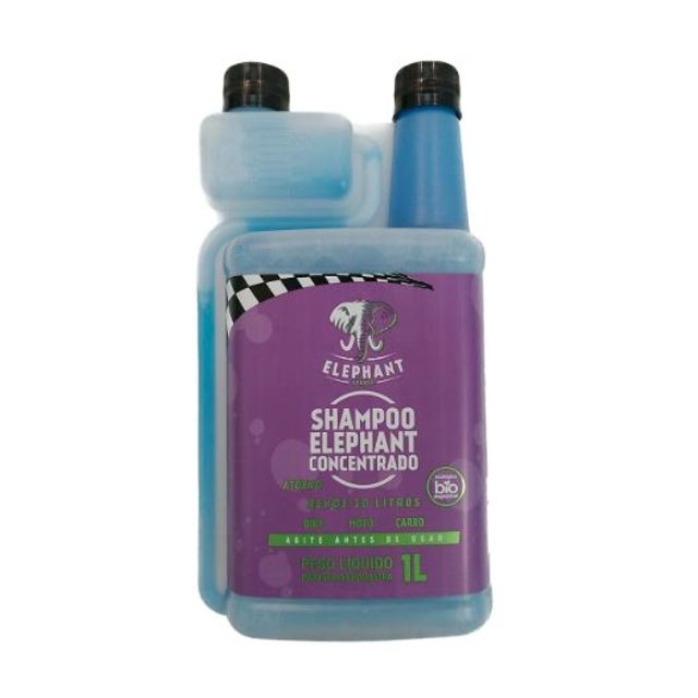 SHAMPOO CONCENTRADO 1LT NOVO FRASCO ELEPHANT | Elos Bike