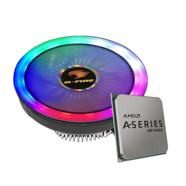 Processador AMD A8 9600 2MB, 3.1GHz (3.4GHz Max Turbo), AM4 Com cooler ...