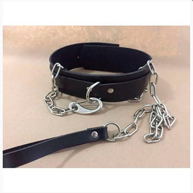 Coleira Erótica com Guia - 556 | Piacere Comercio de Artigos Eróticos Ltda.