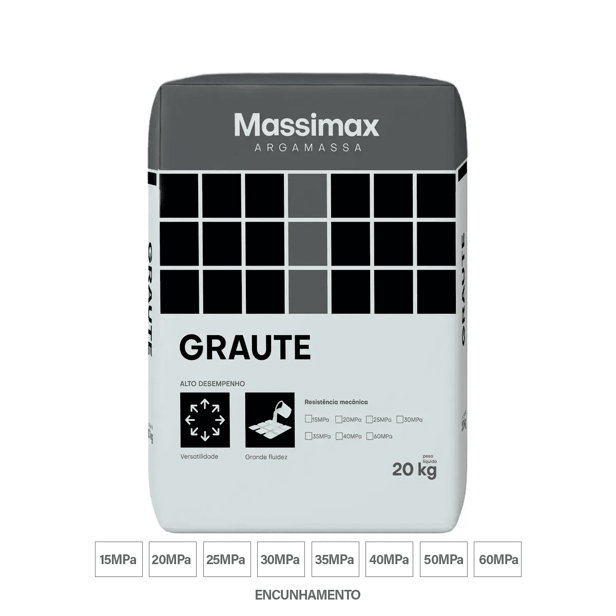 Graute | Massimax | Massimax Argamassas