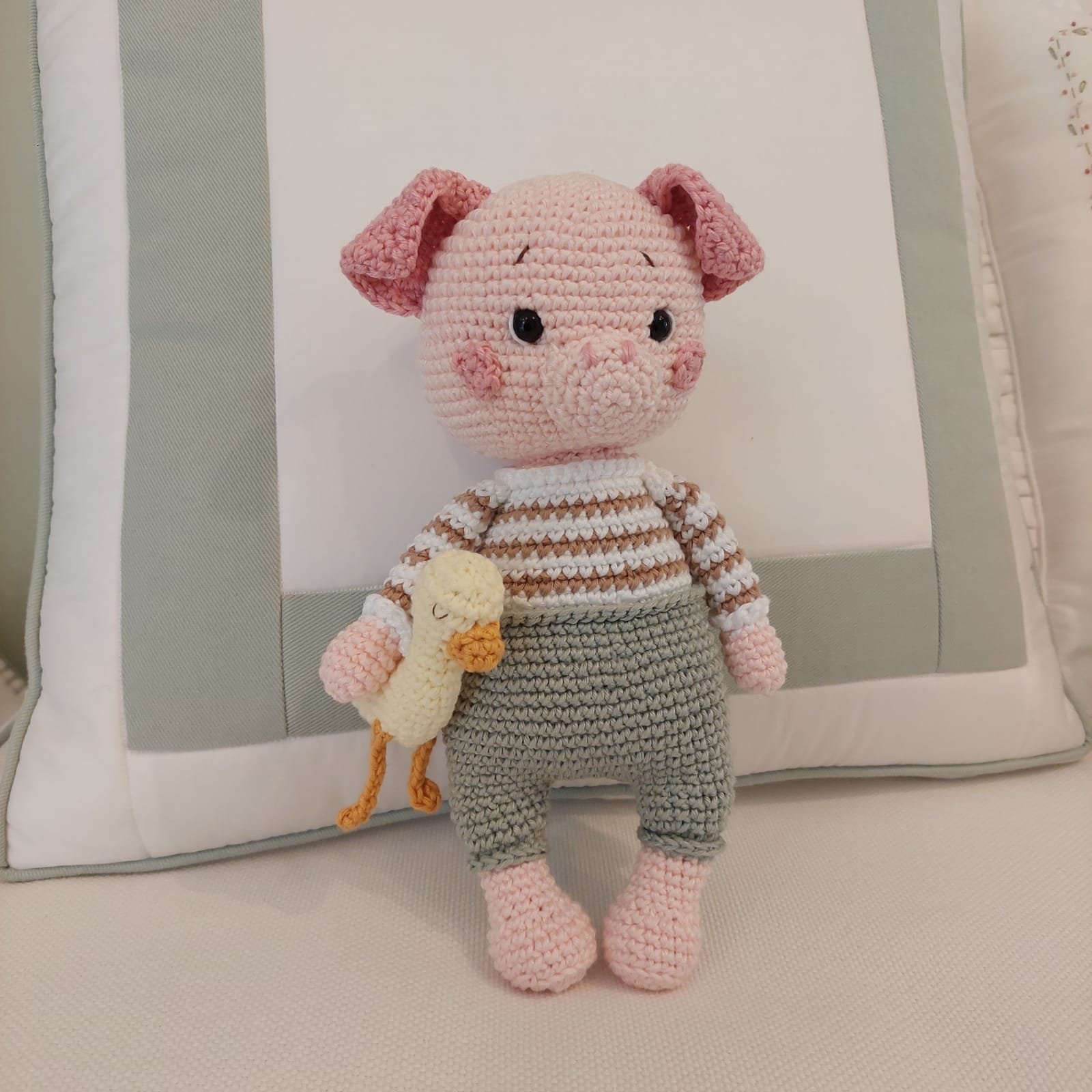 Porquinho de Crochê | Patchouly
