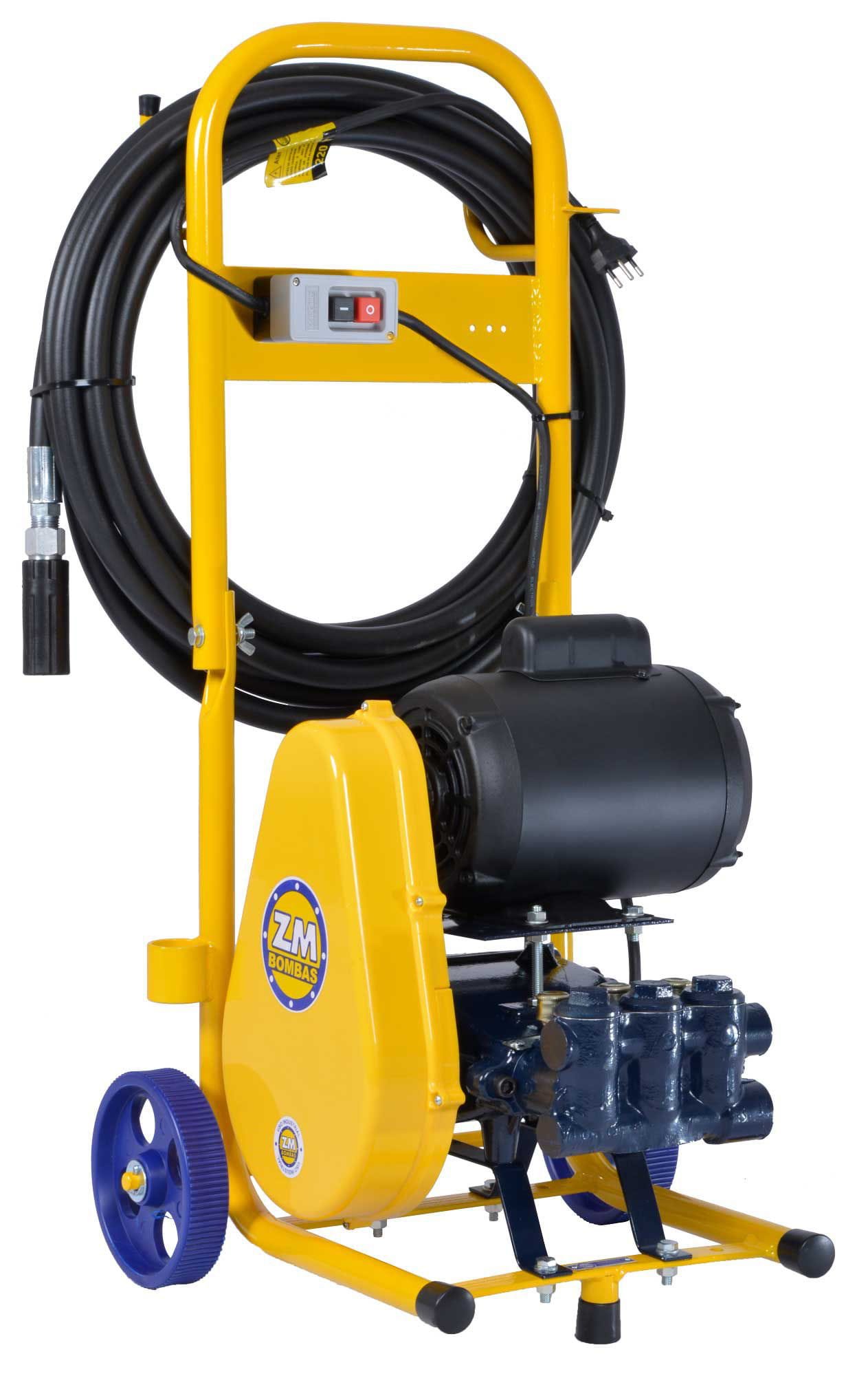 Bomba ZM 25 Litros Completa - Média Pressão Mono Motor WEG 220V ZM ...