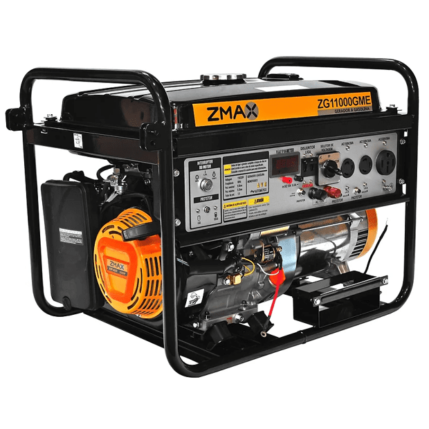 Gerador Gasolina 20HP - ZG11000GME - Zmax | Lova Máquinas | Lova Comércio de Máquinas e Equipamentos