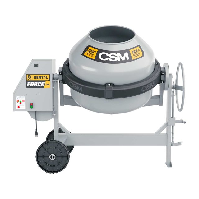 Betoneira 400L 2HP 220V Rental Force - CSM | Lova Máquinas | Lova ...