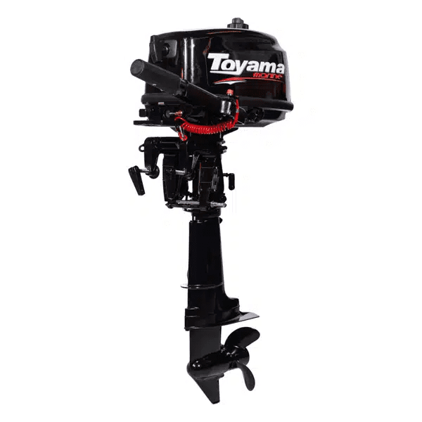 Motor de Popa Toyama TM5.8TS - 5.8HP - 2 tempos - Rabeta Curta - c ...