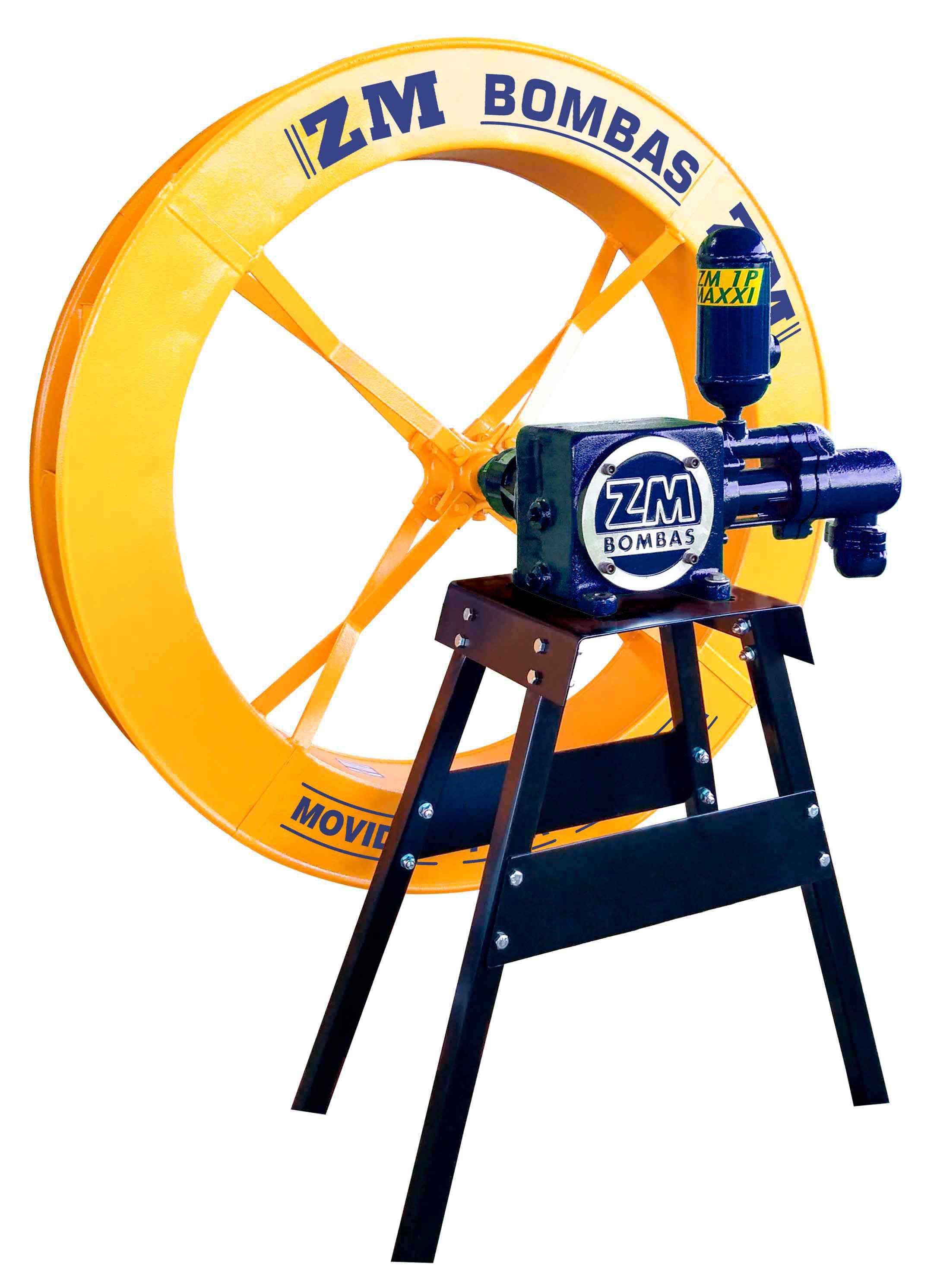 Bomba ZM 1P-38 + roda d’água 1,00 x 0,15m Kit ZM Bombas | Lova Máquinas | Lova Comércio De ...