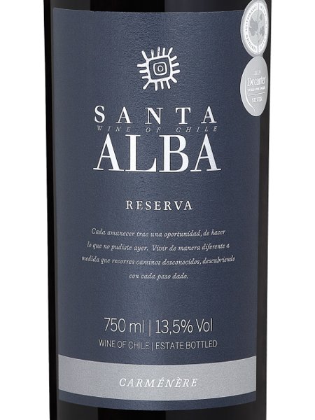 Vinho Santa Alba Estate Bottled Reserva Carménère 750 mL | Vineria 9