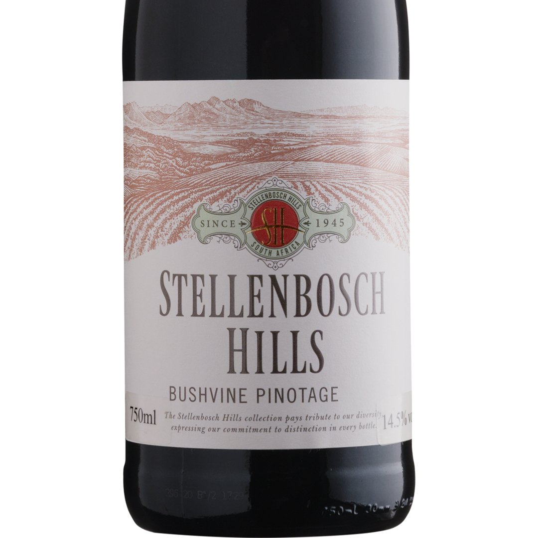 Vinho Stellenbosch Hills Bushvine Pinotage 750 mL | Vineria 9
