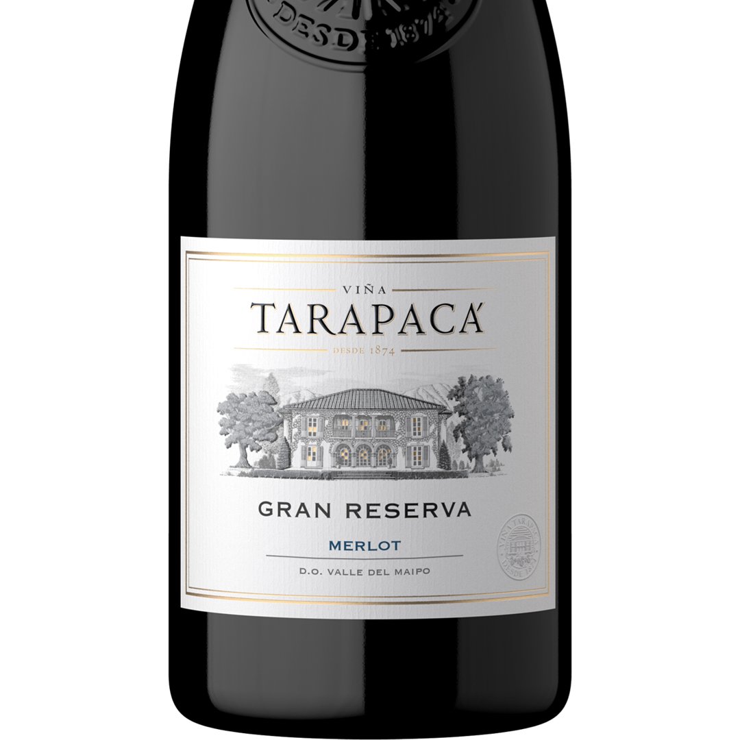 Vinho Tarapacá Gran Reserva Merlot 750 mL | Vineria 9