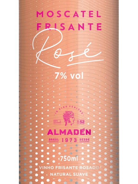 Vinho Frisante Almadén Rosé Moscatel Suave 750 mL | Vineria 9