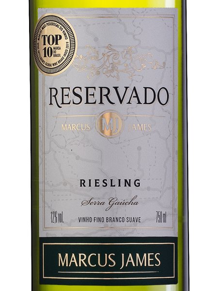 Vinho Marcus James Reservado Riesling Suave 750 mL | Vineria 9 Vinho Marcus James Reservado Riesling Suave 750 mL | Vineria 9