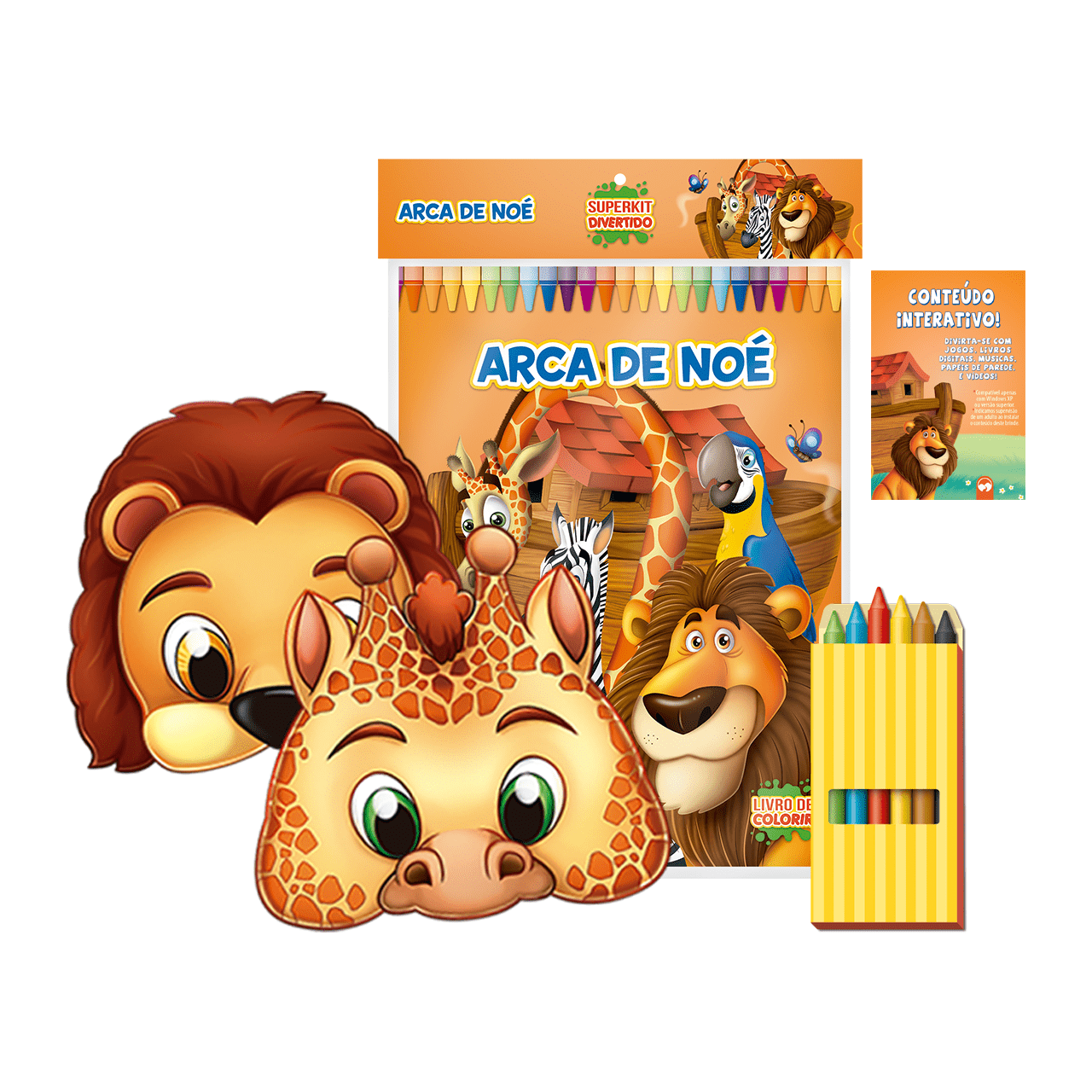 A Arca de Noé - Superkit Divertido | Editora Concórdia