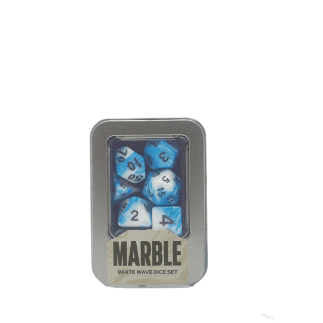 Kit de Dados: Marble - White Wave | Buró B2B