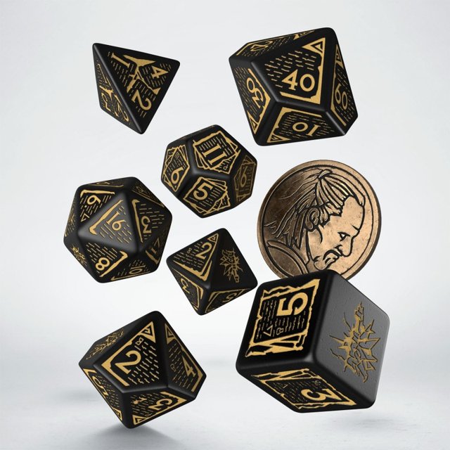Kit de Dados: The Witcher - Vesemir - The Sword Master (Q Workshop ...