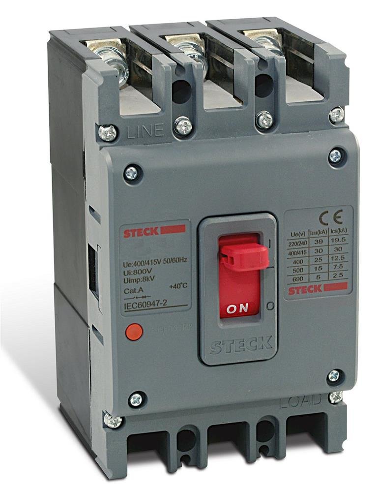 Disjuntor Caixa Moldada 100A Asgard SDJS100 - STECK | Oferta Elétrica Disjuntor Caixa Moldada 100A Asgard SDJS100 - STECK | Oferta Elétrica