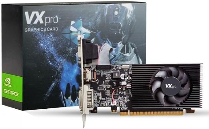 PLACA DE VÍDEO VXPRO NVIDIA GEFORCE - GT 740, 4GB, DDR3, 64 BITS, LOW PROFILE | Smart Info Store