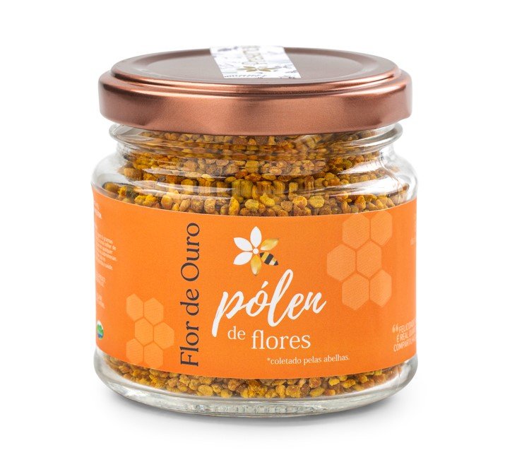 Polen Apícola - Polen de Flores Coletado Pelas Abelhas | Flor de Ouro ...
