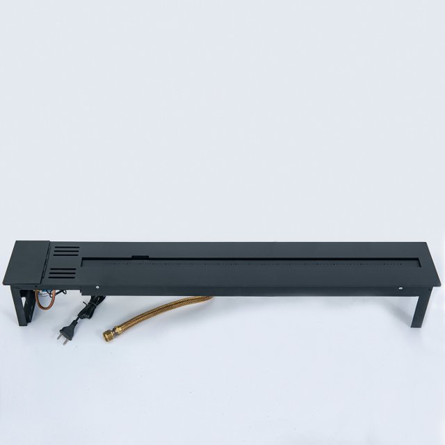 QUEIMADOR AÇO CARBONO A GÁS 150CM | Fire Design Brasil