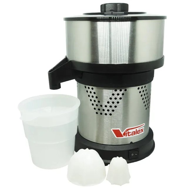 Extrator De Sucos / Frutas Pequeno Vita Inox Luxo = Biqueira De Inox ...