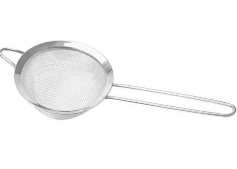 Peneira de Inox 14X29CM . | Empório Gastronômico