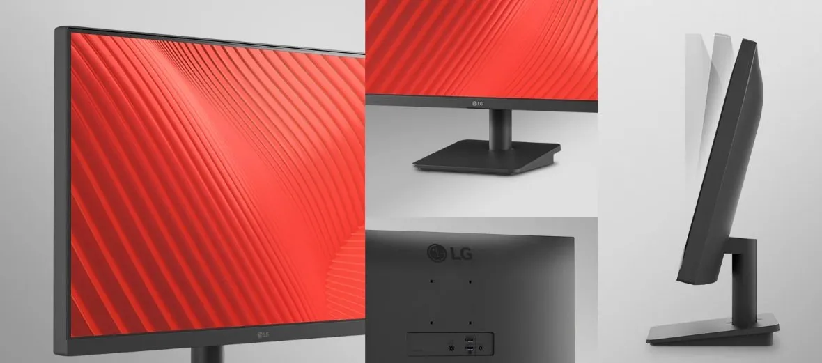 Monitor Gamer LG 24 Pol, Full HD, IPS, 5Ms, 100Hz, HDMI, 24MS500-B ...