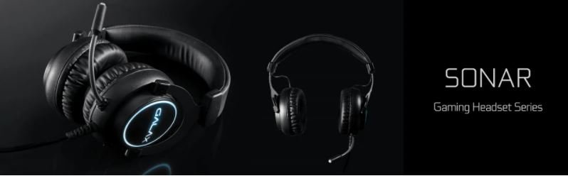 Kit Gamer Galax RGB Headset Sonar-01 Mouse Gamer Slider-01 | Alligator Shop