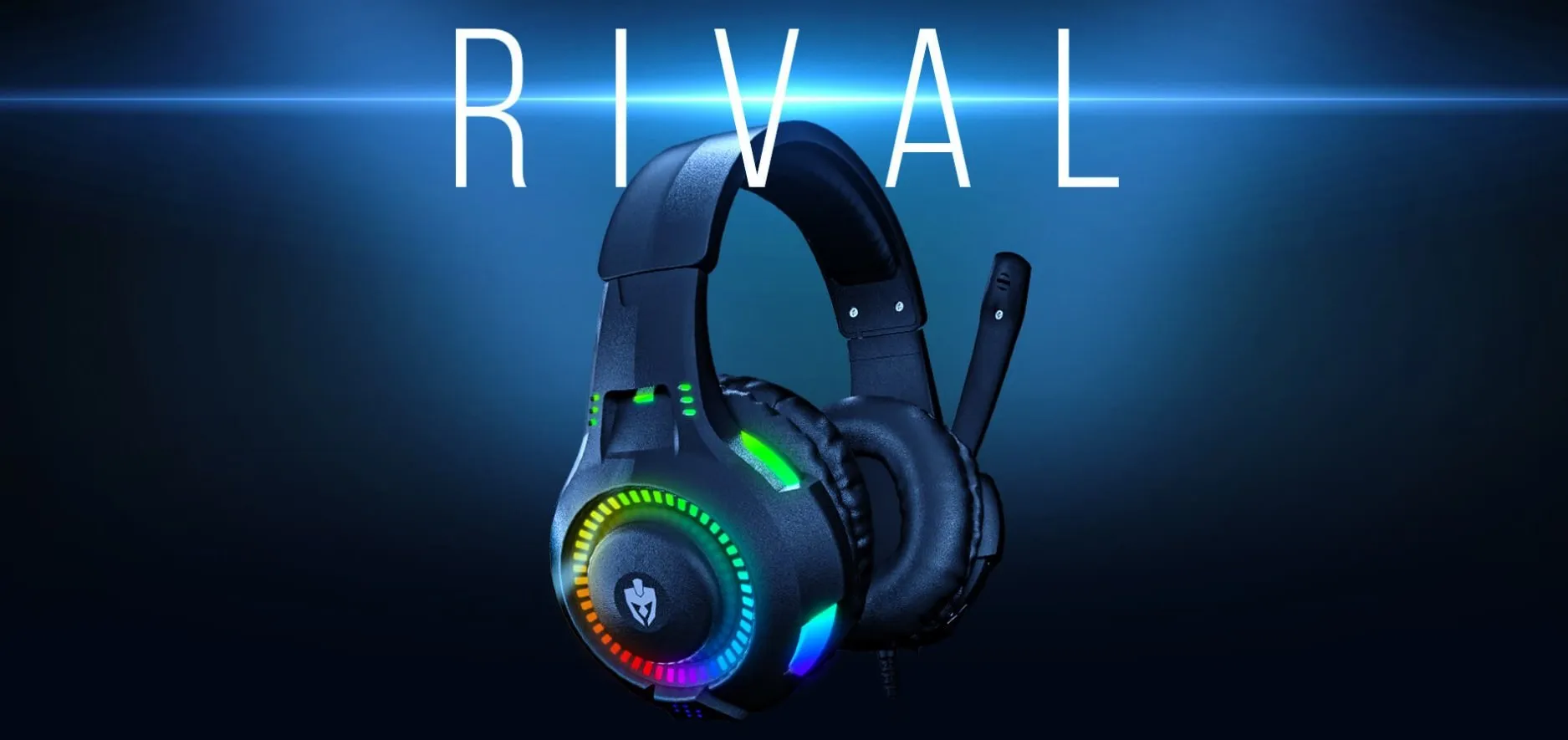 Headset Fone de Ouvido Evolut Gamer Com Fio 40mm Conexão P3 RGB LED ...