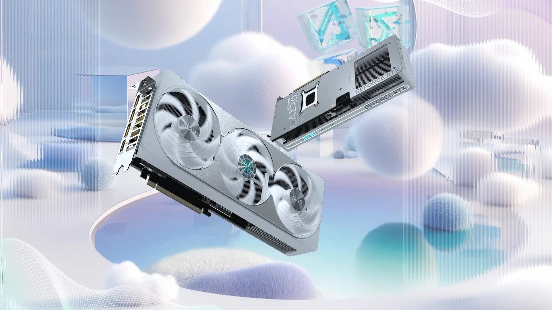 Placa de Vídeo Gigabyte NVIDIA GeForce RTX 5080 AERO OC SFF White 16GB ...