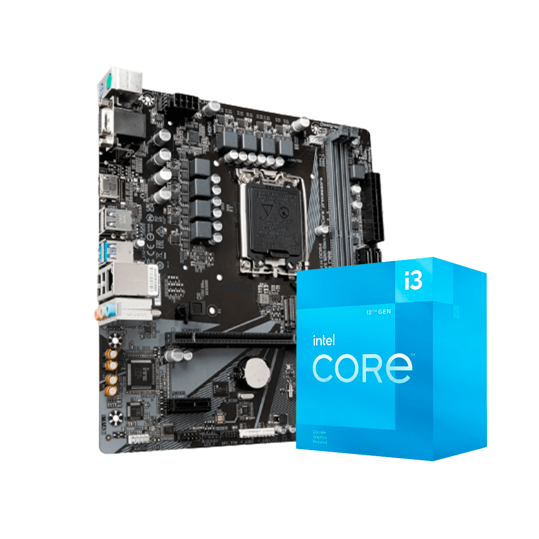 Kit Upgrade Intel Core i3 12100F Placa Mãe H610M DDR4 | Alligator Shop