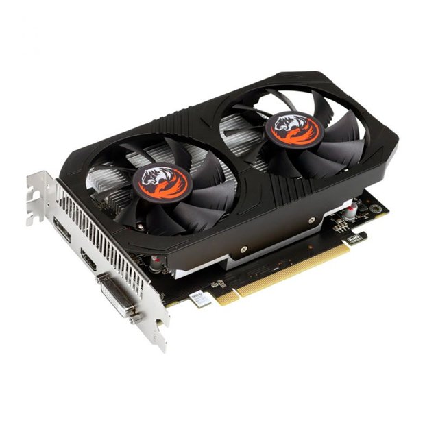 Placa de Vídeo PCYES Radeon RX 550 4GB Dual Fan Graffiti Series 128 Bit ...