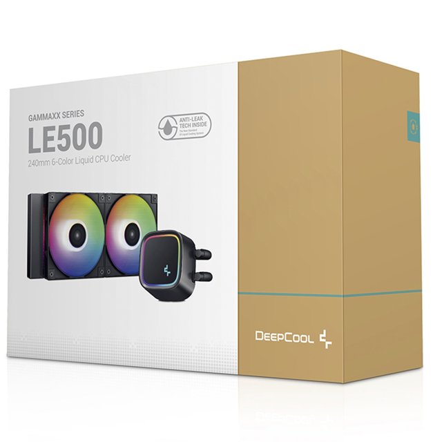 Water Cooler DeepCool LE500 LED 6 Cores 240mm Intel AMD R-LE500-BKLNMC ...