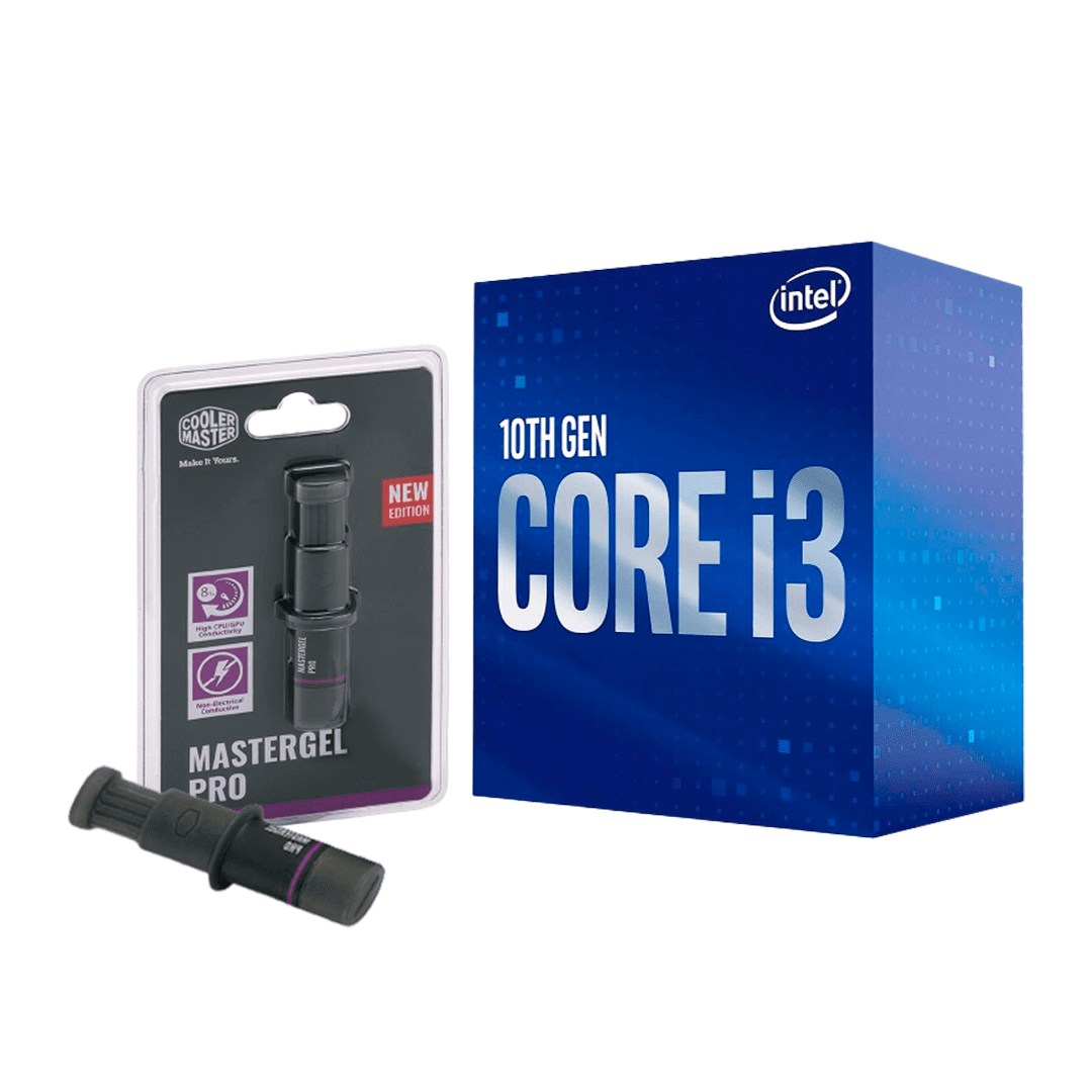 Kit Processador Intel Core i3 10105F 3.7GHz (4.4GHz Turbo) E Pasta ...