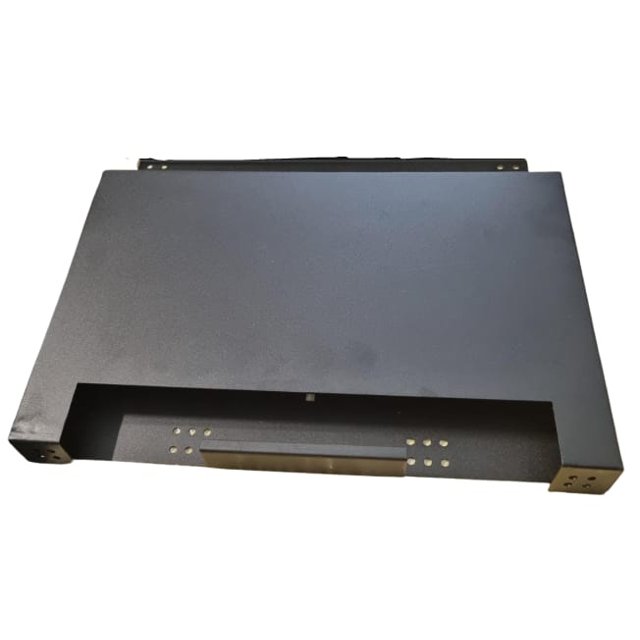 GAVETA SOBRA DE CORDAO 1U X 350 (PRETA) FIBERSUL | Eletrisound telecom GAVETA SOBRA DE CORDAO 1U X 350 (PRETA) FIBERSUL | Eletrisound telecom