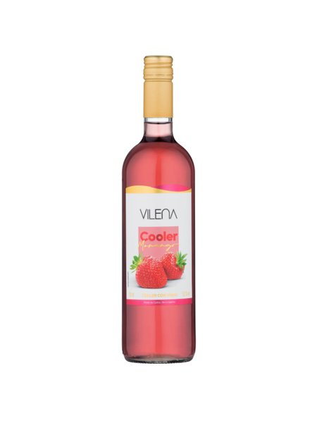 Cooler de Morango 750ml Vilena | Adega R2