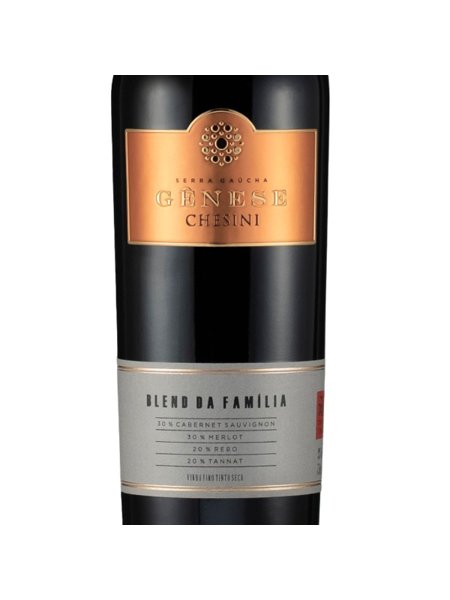 Vinho Tinto Gênese - Blend da Família - Adega Chesini | Adega R2