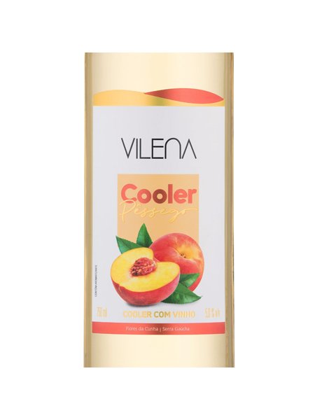 Cooler de Pêssego 750ml Vilena | Adega R2