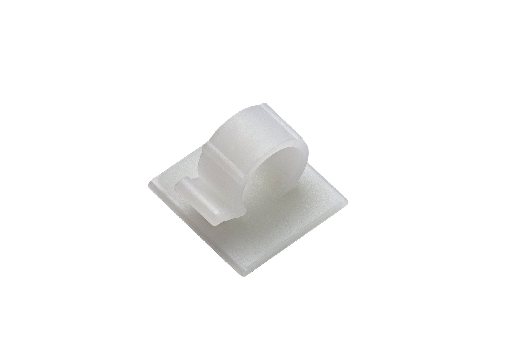 CLIP AUTOADESIVO 23,5 X 24 mm COM FITA DUPLA FACE | FRONTEC