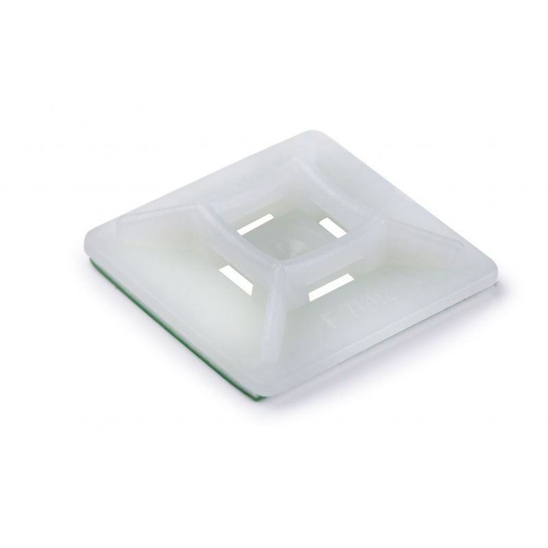 FIXADOR AUTOADESIVO 28 X 28 X 6 mm COM FITA DUPLA FACE EA (3M) | FRONTEC