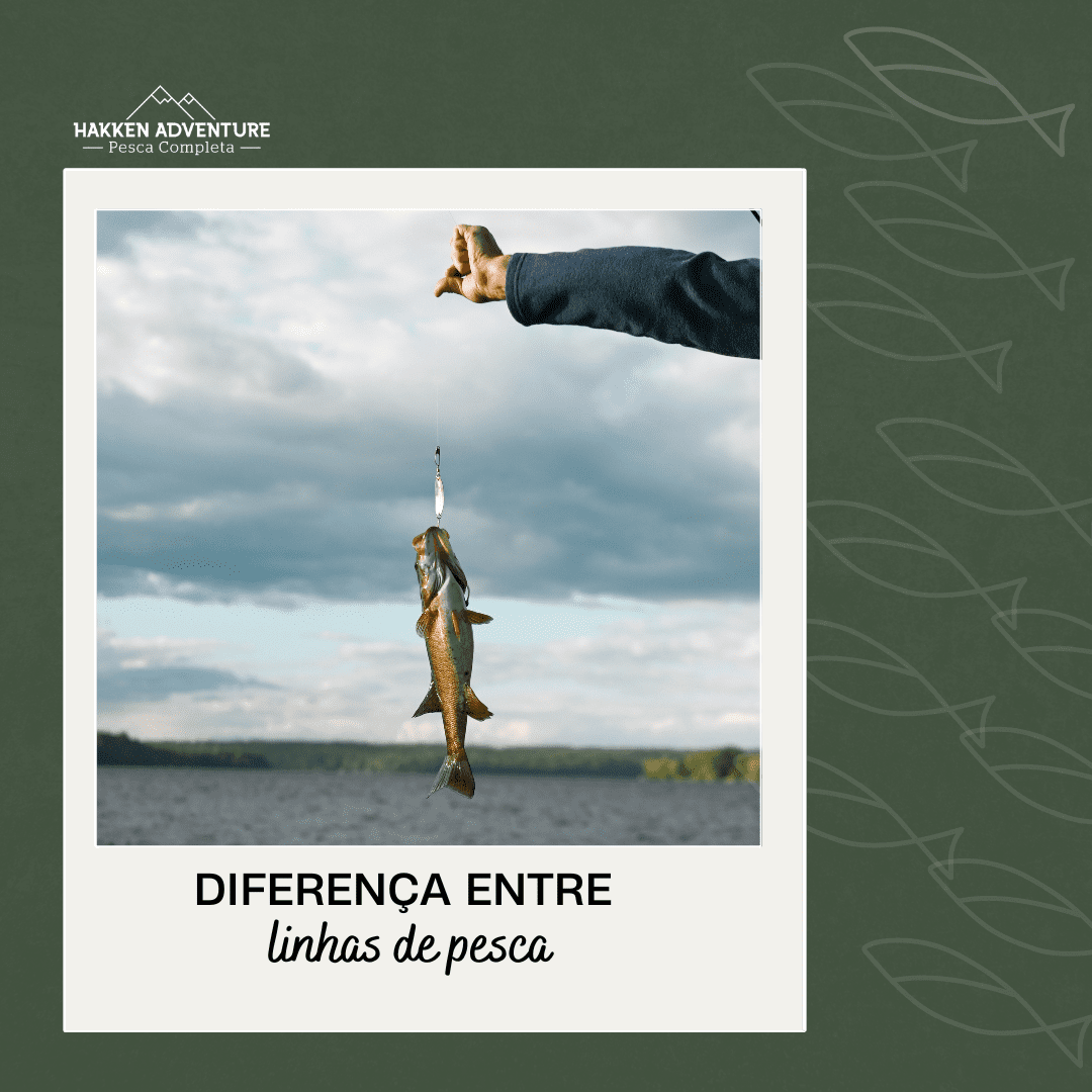 Diferença entre as linhas de pesca | Hakken Adventure - PescaCompleta