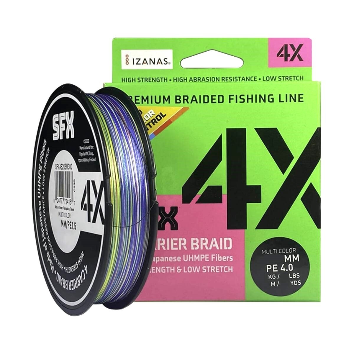 Linha Multifilamento SFX 4X 300 m Sufix | Hakken Adventure - PescaCompleta