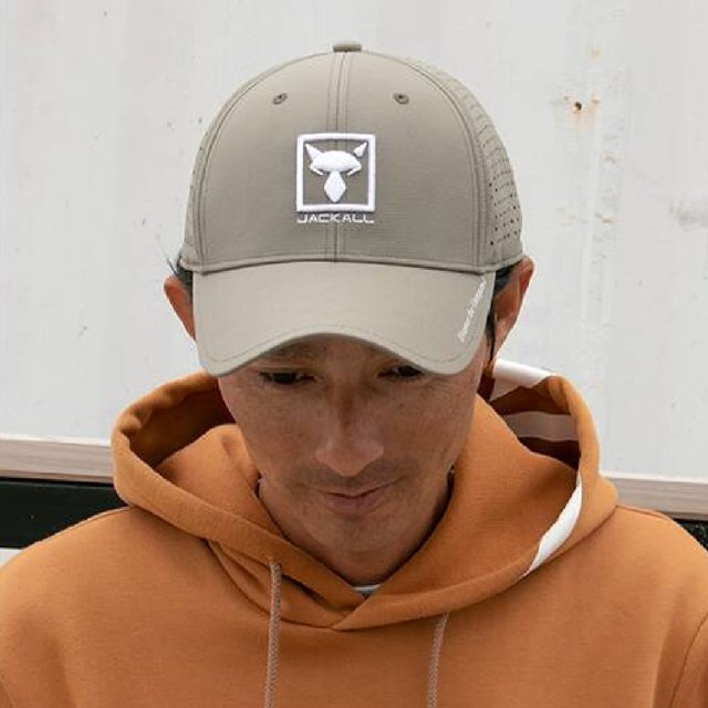 Boné Square Logo Cap Type 2 Jackall | Hakken Adventure - PescaCompleta
