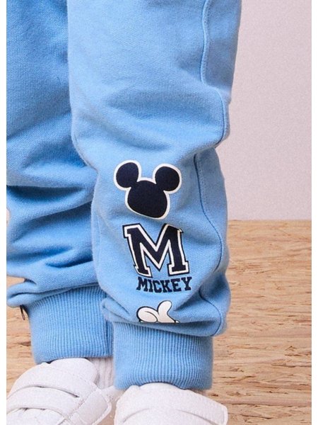 Conjunto em Moletom Youccie Mickey Mouse Azul Celeste | Boys Concept