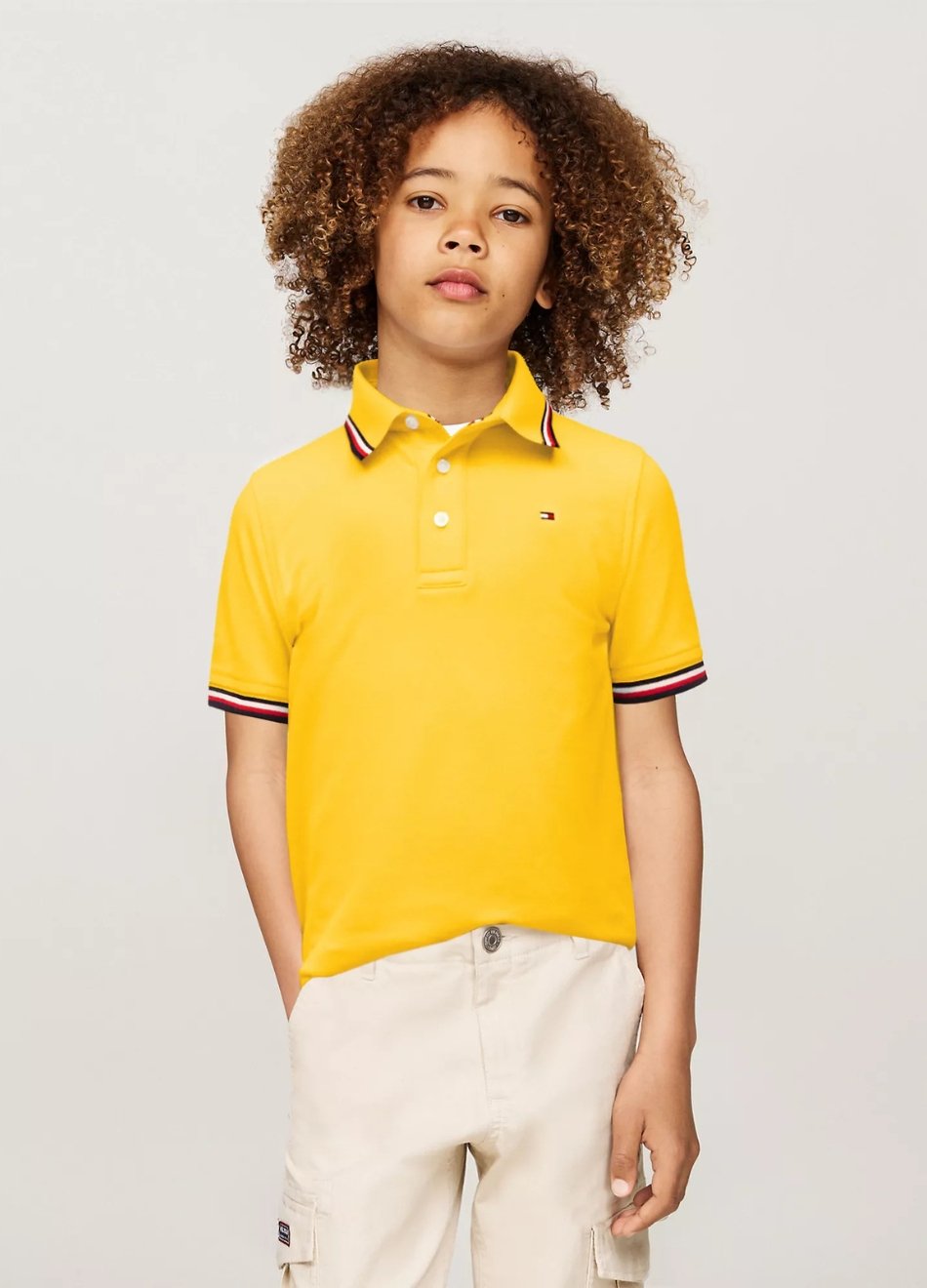 Polo Tommy Hilfiger Infantil Winston Sugar Sun Proteção UV | Boys Concept