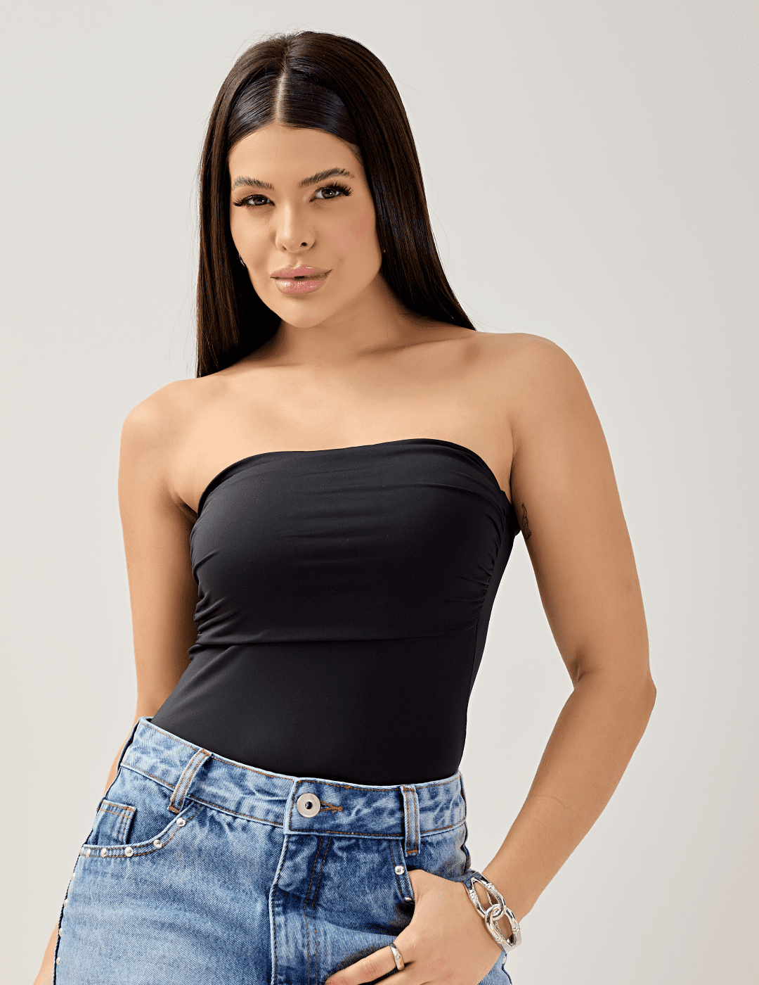 Body Cleo tomara que caia | TLF JEANS