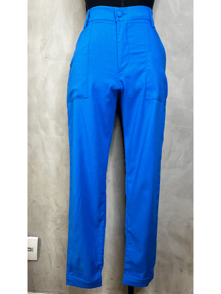 Calça Linho Azul Royal | Sonho de Consumo