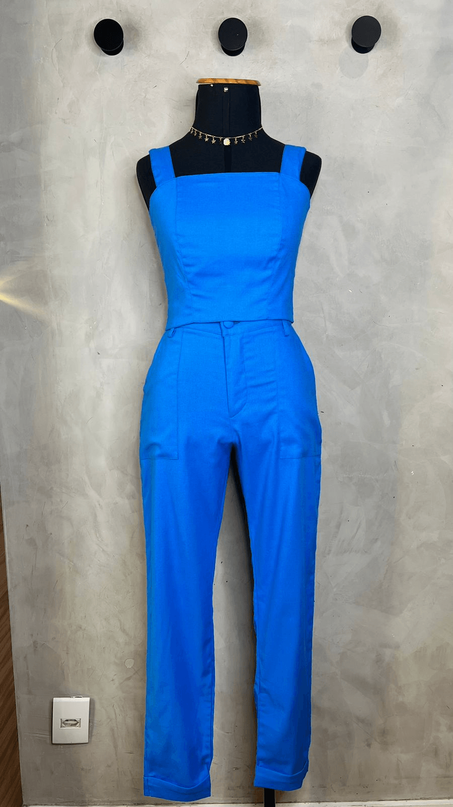 Calça Linho Azul Royal | Sonho de Consumo